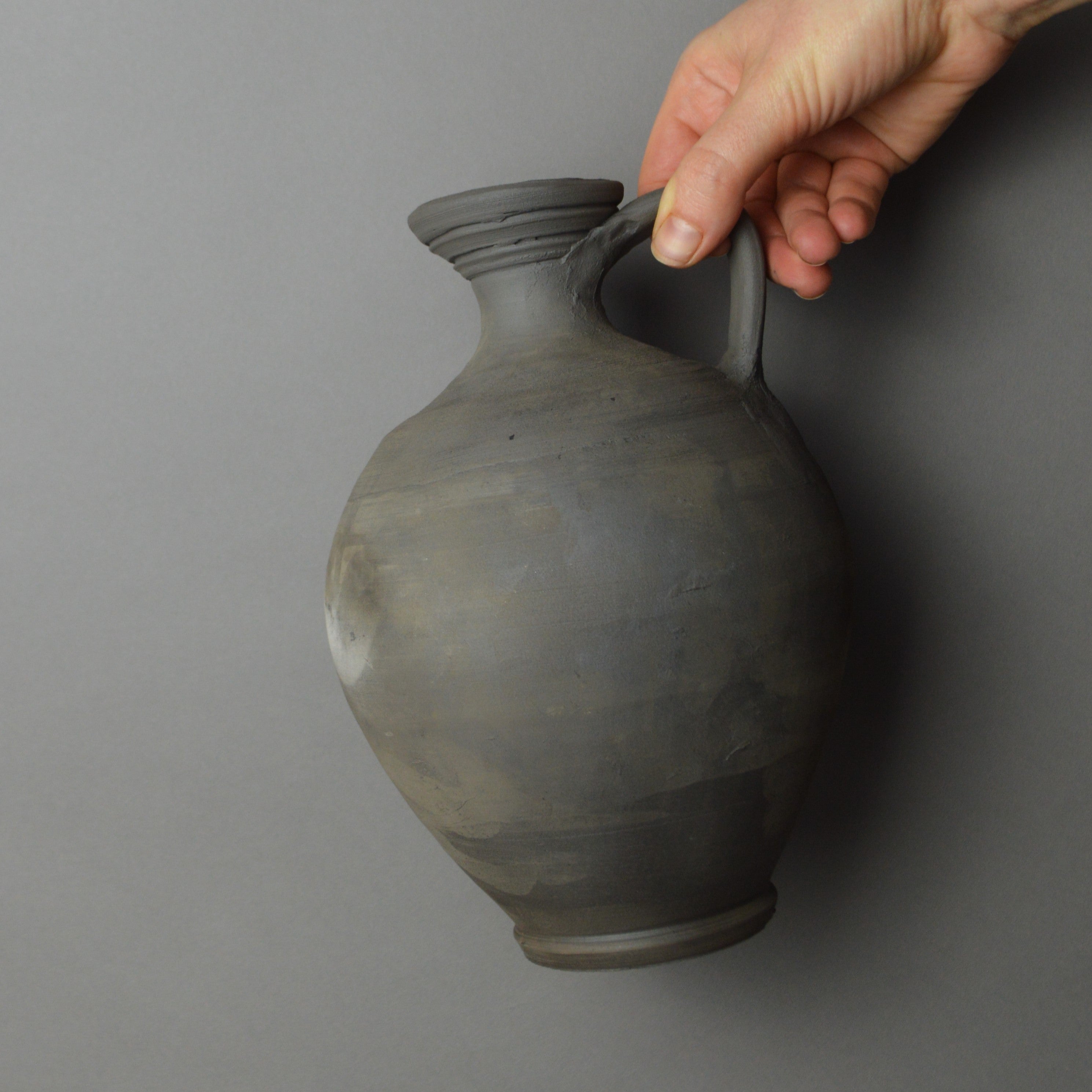Greyware Roman Flagon – PottedHistory