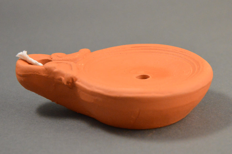Roman Terracotta Oil Lamp Discus – PottedHistory