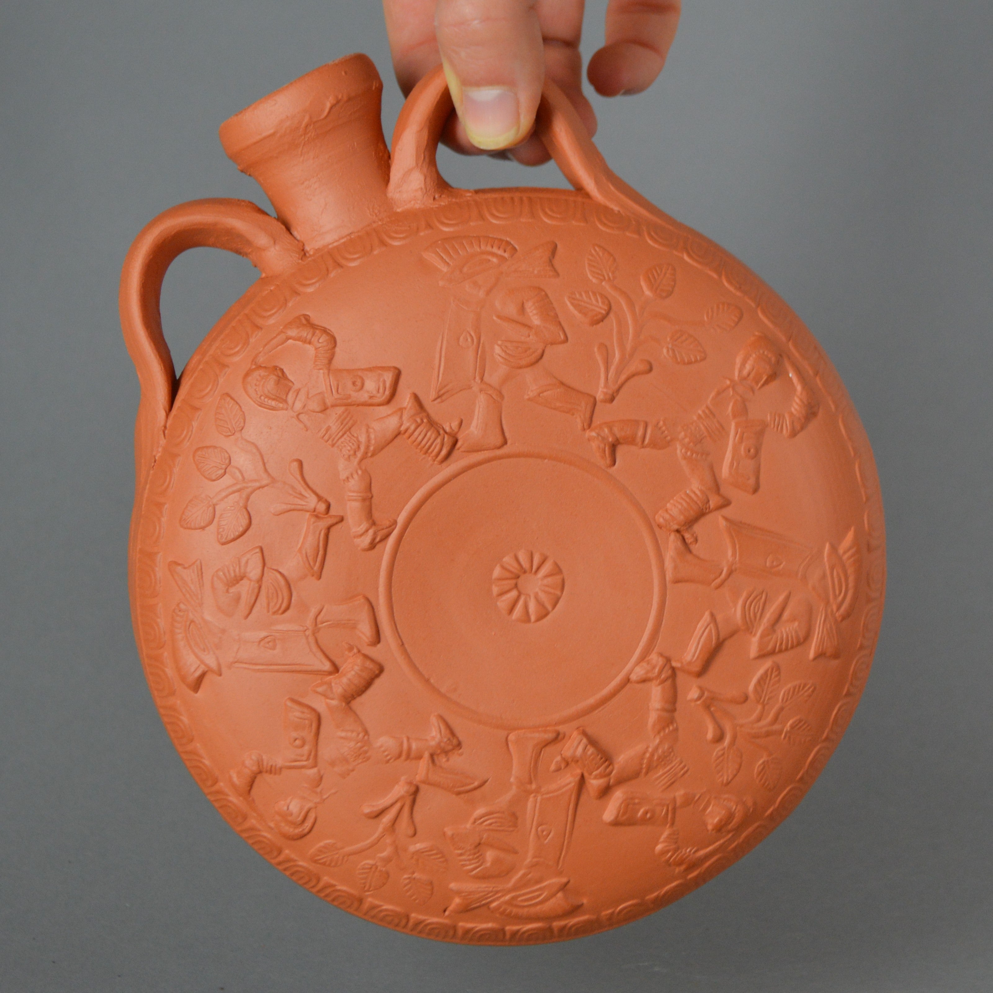 Roman Samian Ware Hip Flask – PottedHistory