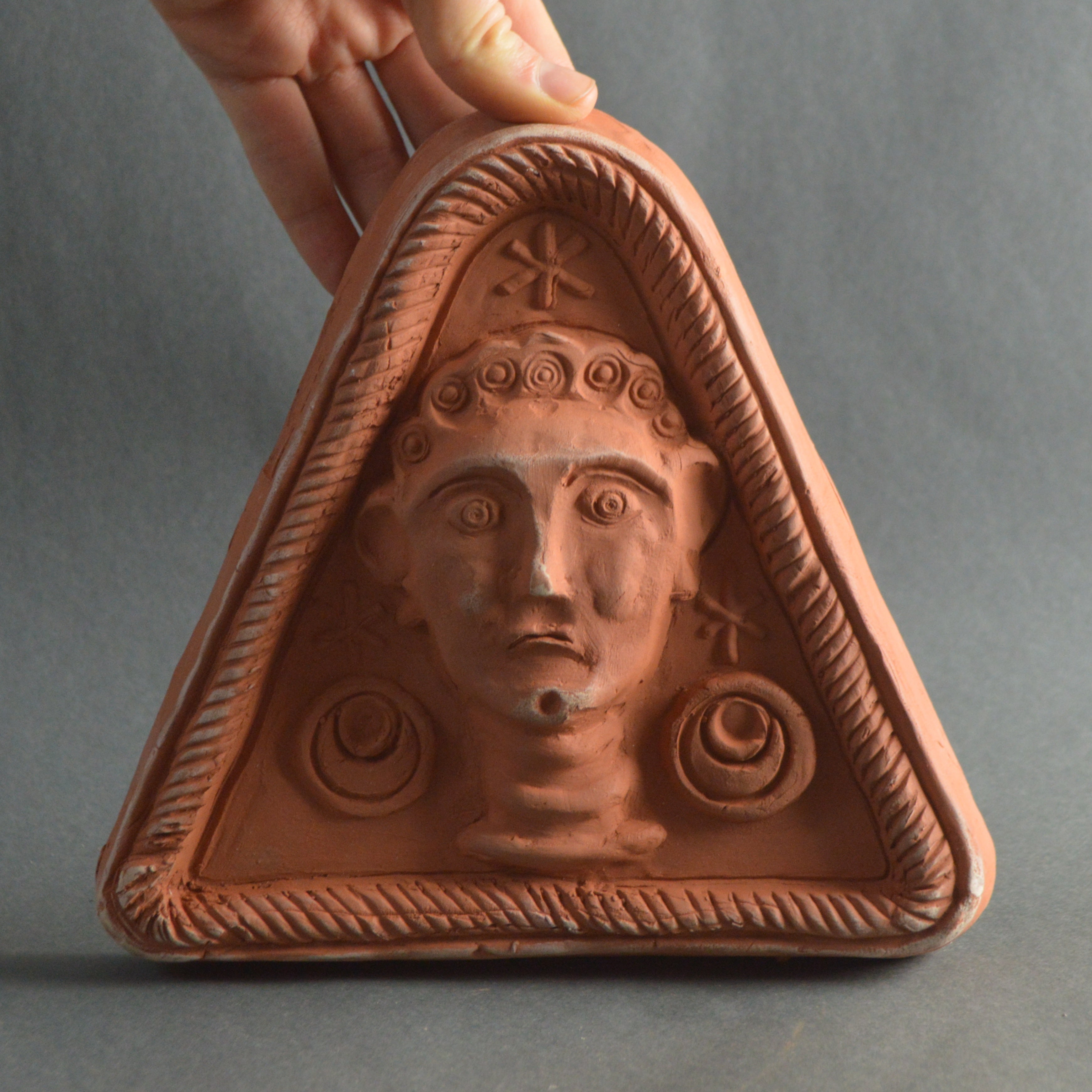 Roman Face Antefix 002 – PottedHistory